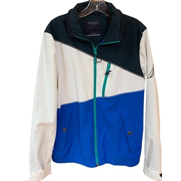 Nautica | Jackets & Coats | Vintage Nautica Sailboat Rain Windbreaker ...